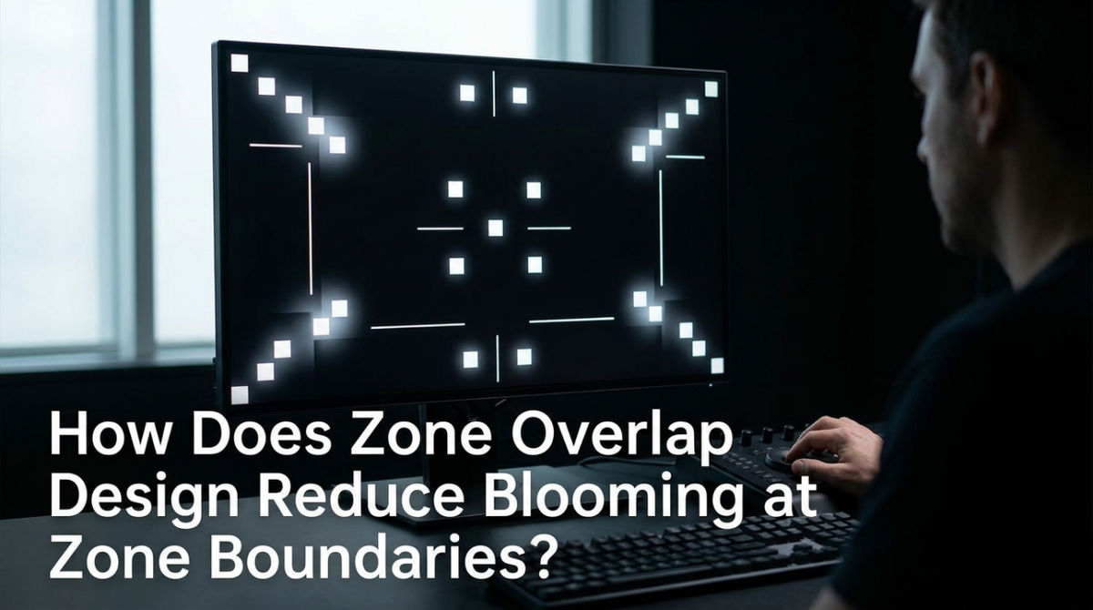 Zone Overlap Design: Reducing Blooming on Mini-LED Monitors