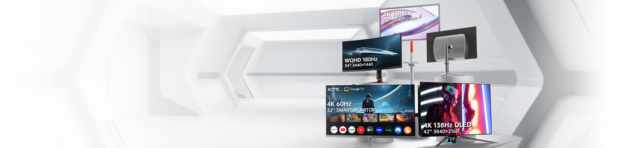 32 inch / 49 inch monitors